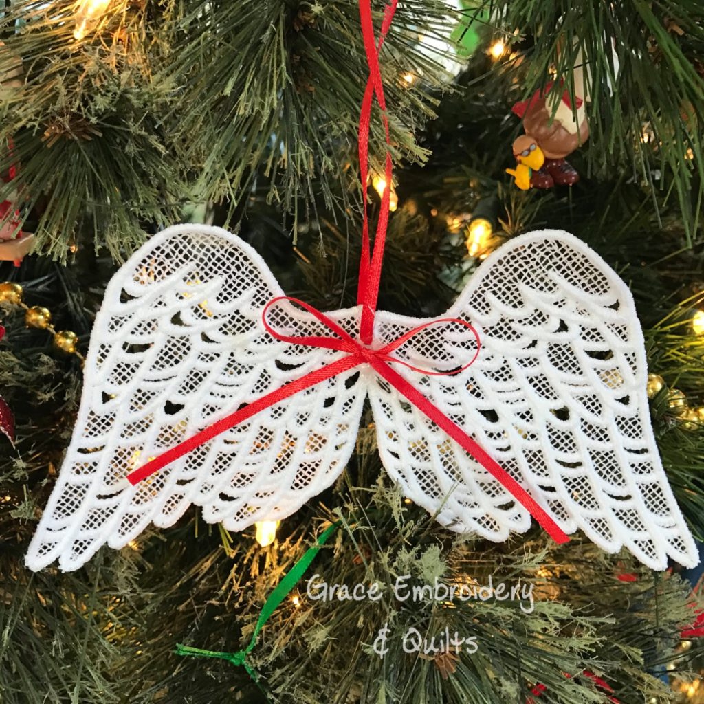 Lace Angel Wings – Grace Embroidery & Quilts